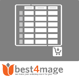 Configurable Products Order Matrix Grid for Magento